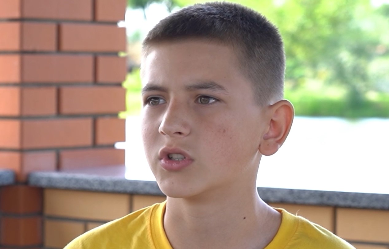 "I saw the enemy firing missiles at Enerhodar, and then they said that ...